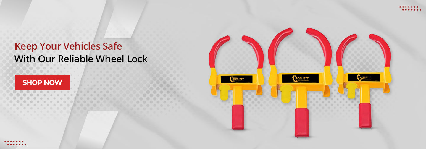 Buy Adjustable Car Wheel Lock Online Up to 30% Off – Robustt
