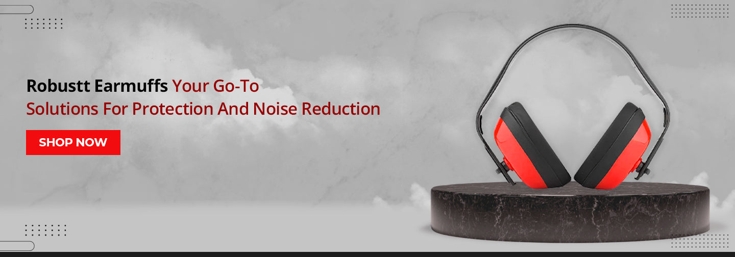 Buy Ear muffs for Noise Reduction with Adjustable Bands Online – Robustt