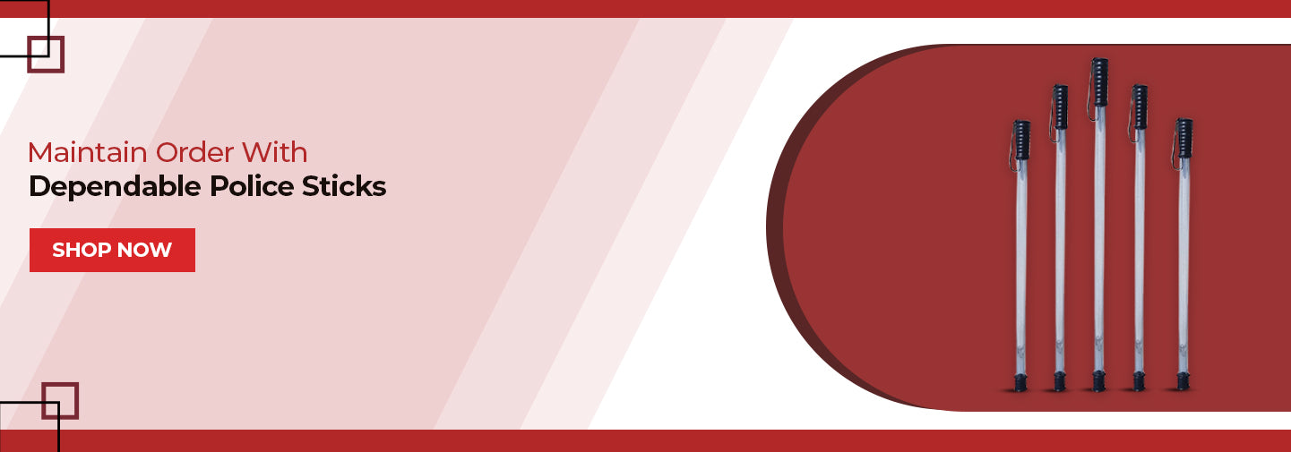 Buy Polycarbonate Security Police Stick Online 50% Off – Robustt