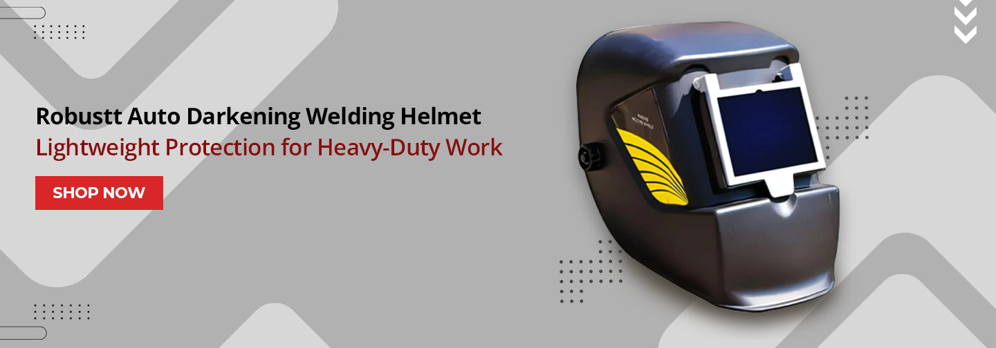 Buy Welding Helmet with Front-Flip Head Screen – Robustt