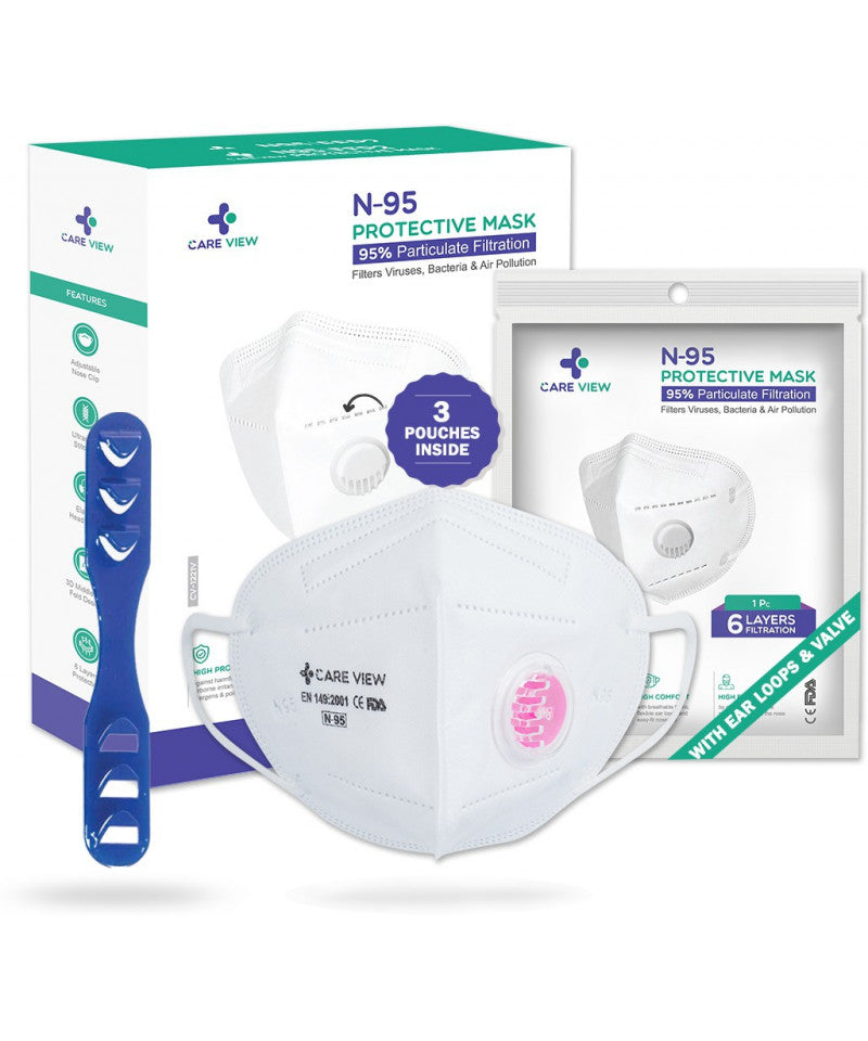 Buy Earloop N95 Mask with Exhalation Valve Online at Best Prices – Robustt