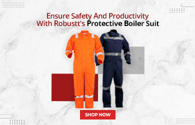 Buy 100% Cotton Industrial Boiler Suit for Men (Coveralls) – Robustt